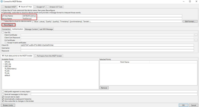 Training: OPC UA to Azure IoT Hub & MQTT Integration – OPC Connect